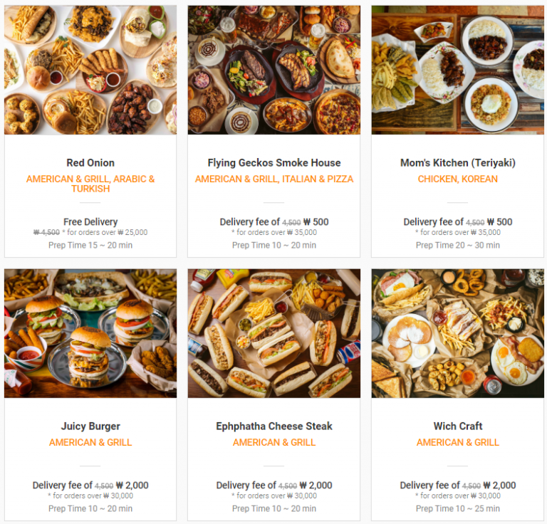 Camp Humphreys Delivery | Which Services Offer Delivery Food?